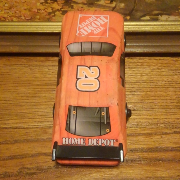 Home Depot | Toys | Tony Stewart Nascar Home Depot 2 Orange Wood Wooden ...
